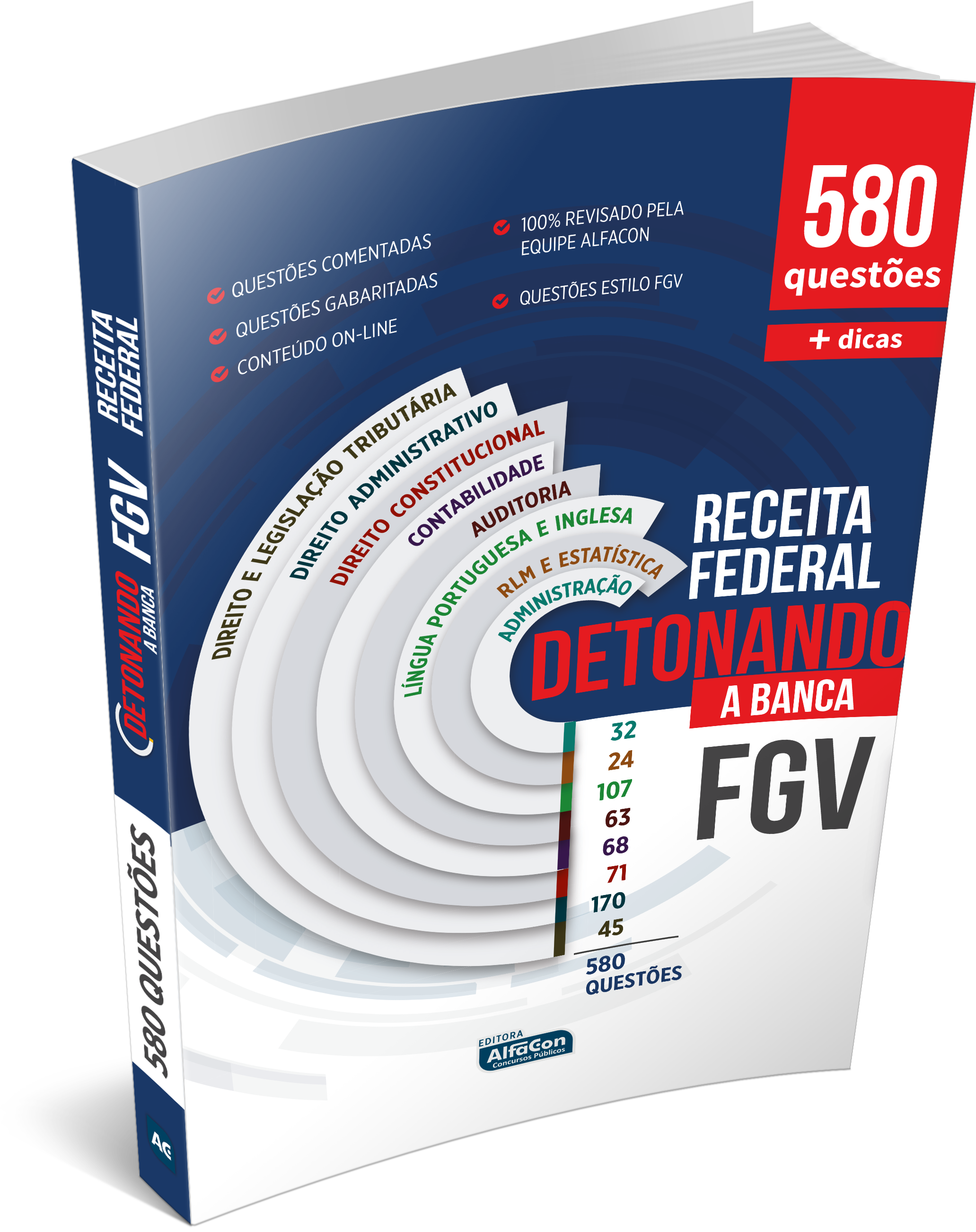 AlfaCon Concursos Públicos | Apostilas - Livro Detonando a Banca