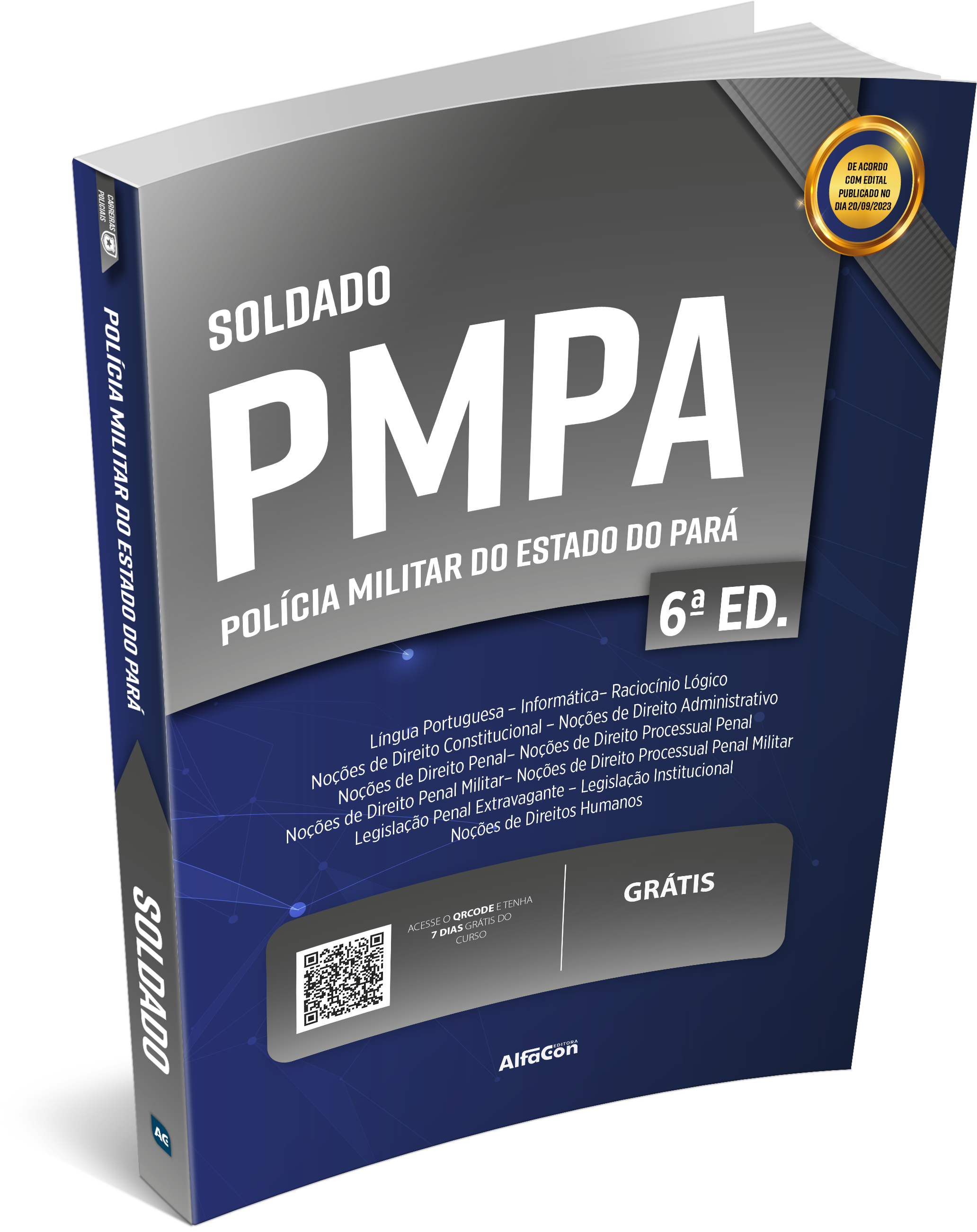 AlfaCon Concursos Públicos | Apostilas - Apostila PMPA - Soldado da