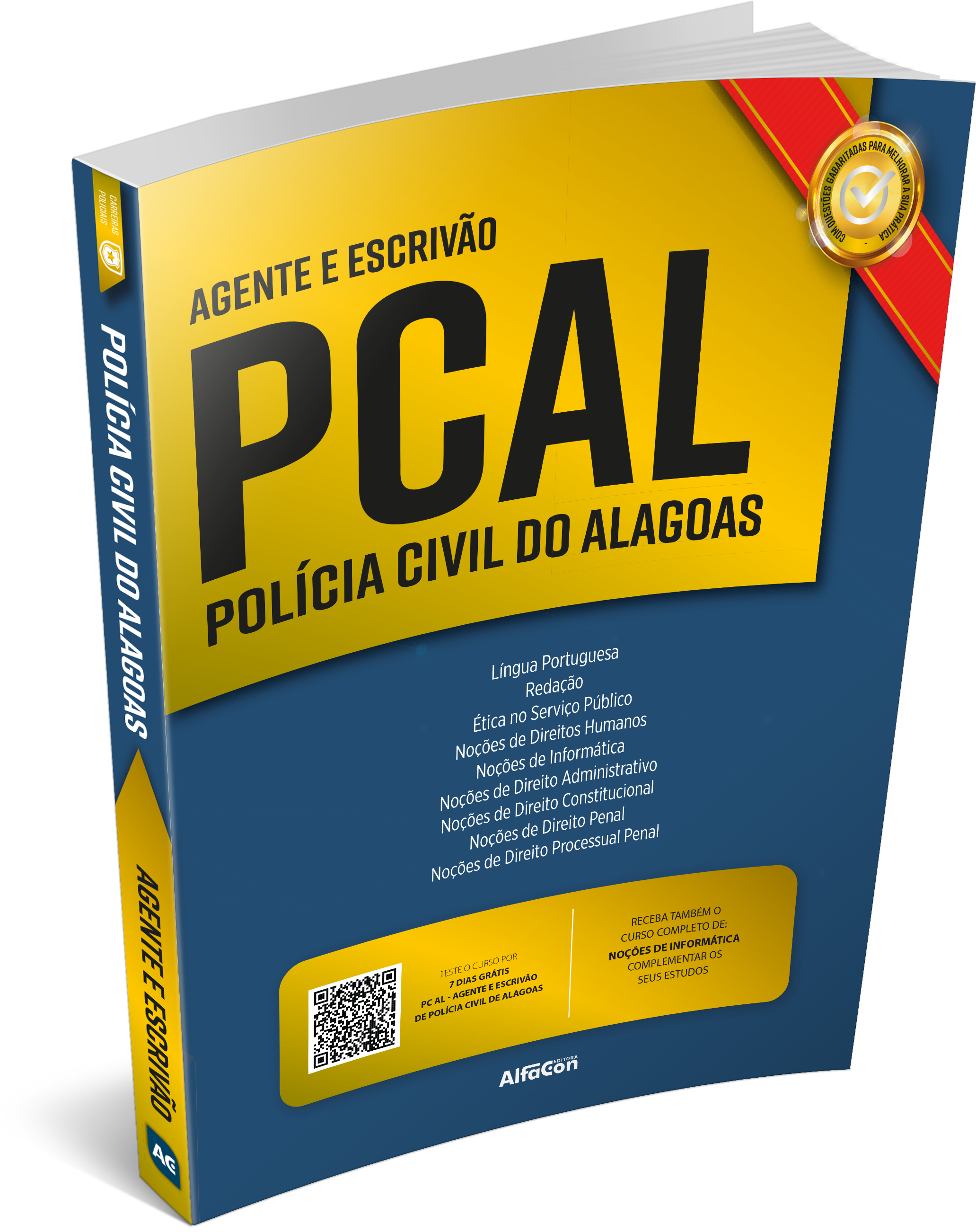AlfaCon Concursos Públicos | Apostilas - PCAL - Agente e Escrivão da