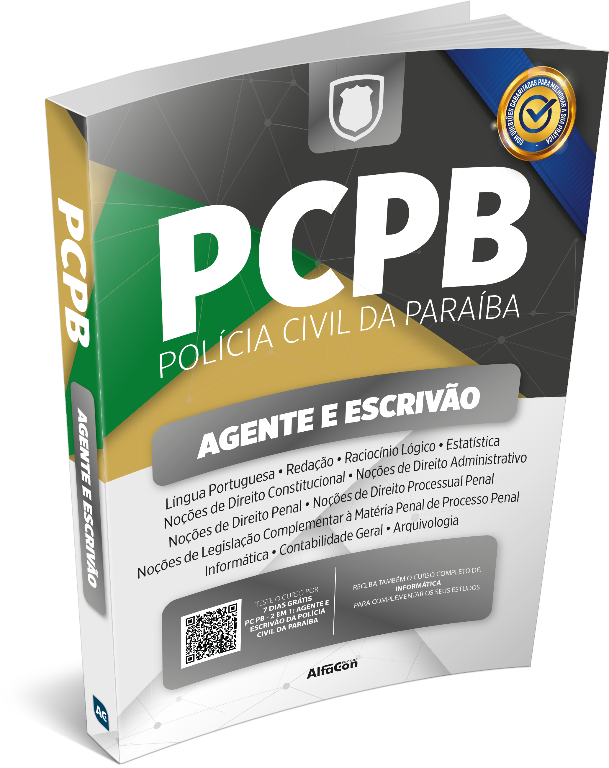 AlfaCon Concursos Públicos | Apostilas - PCPB - Agente e Escrivão da