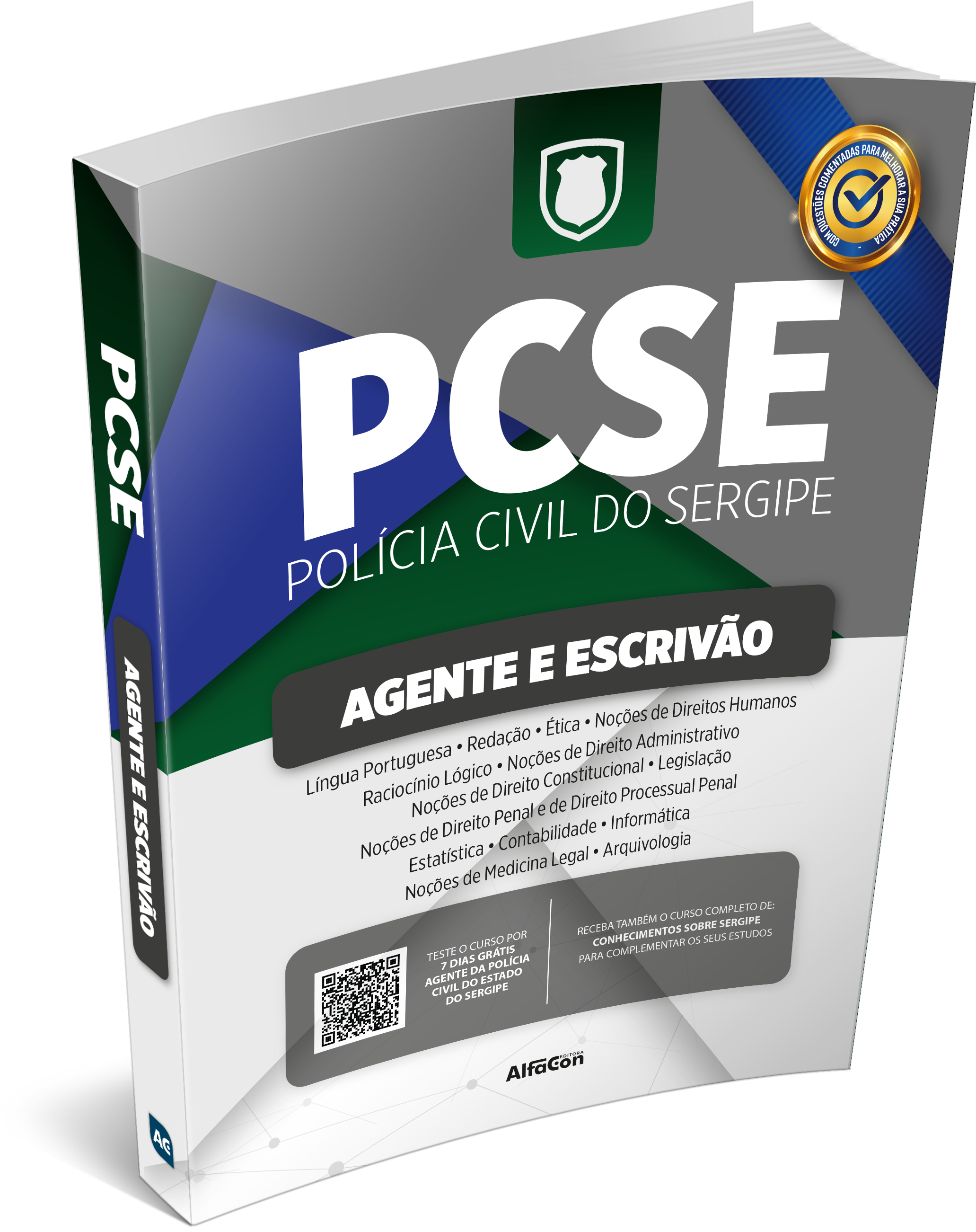 AlfaCon Concursos Públicos | Apostilas - PCSE - Agente e Escrivão da