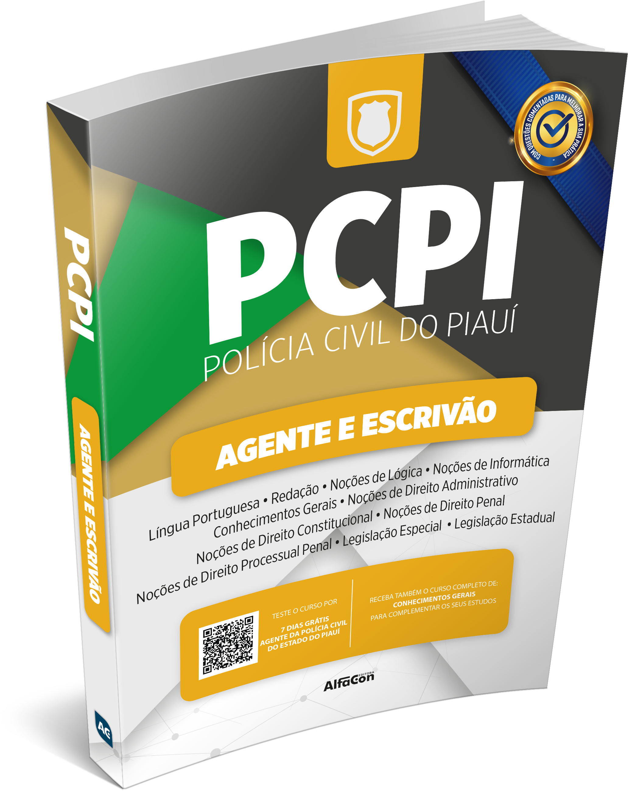 AlfaCon Concursos Públicos | Apostilas - PCPI - Agente e Escrivão da