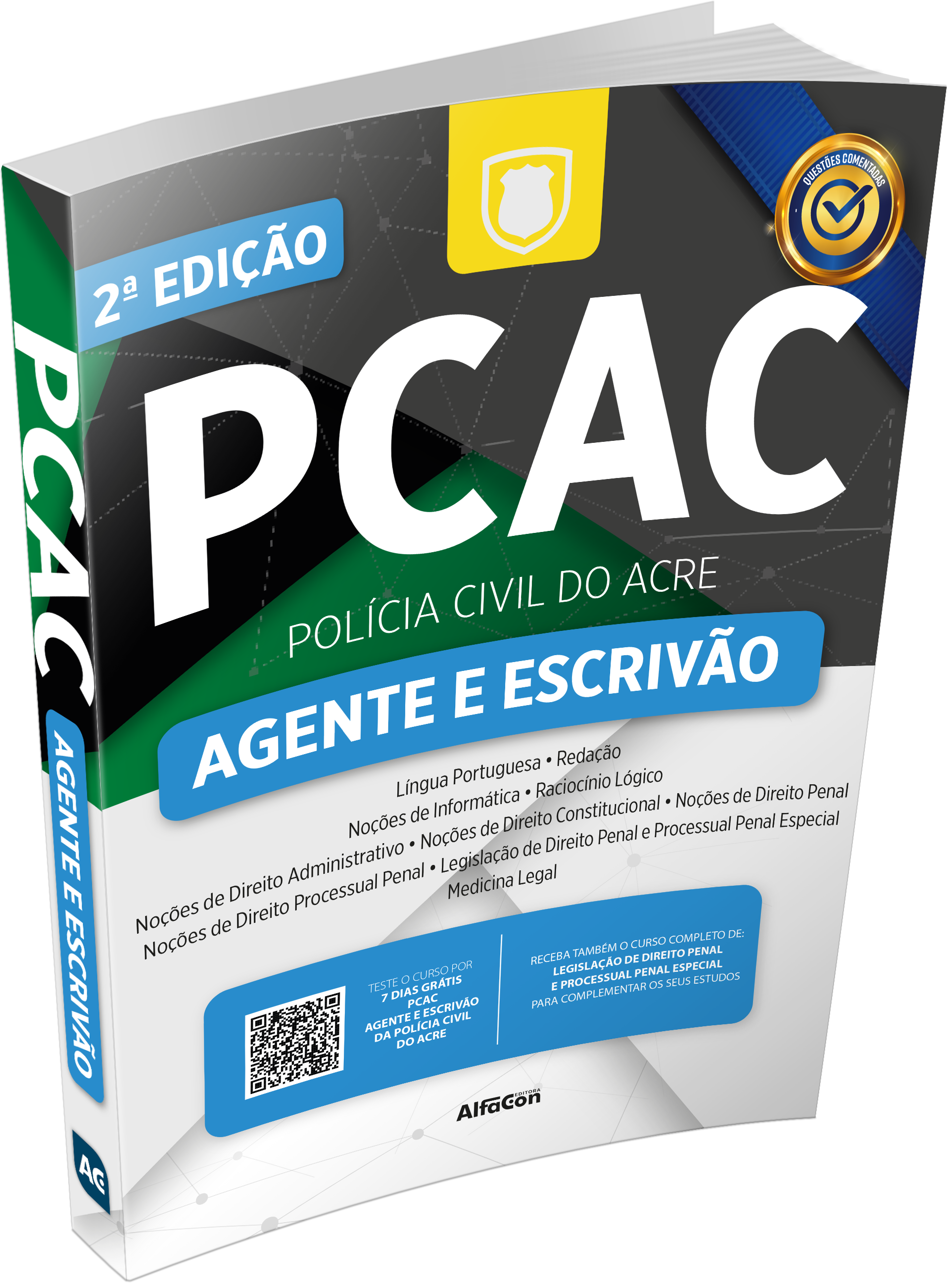 AlfaCon Concursos Públicos | Apostilas - PCAC - Agente e Escrivão da