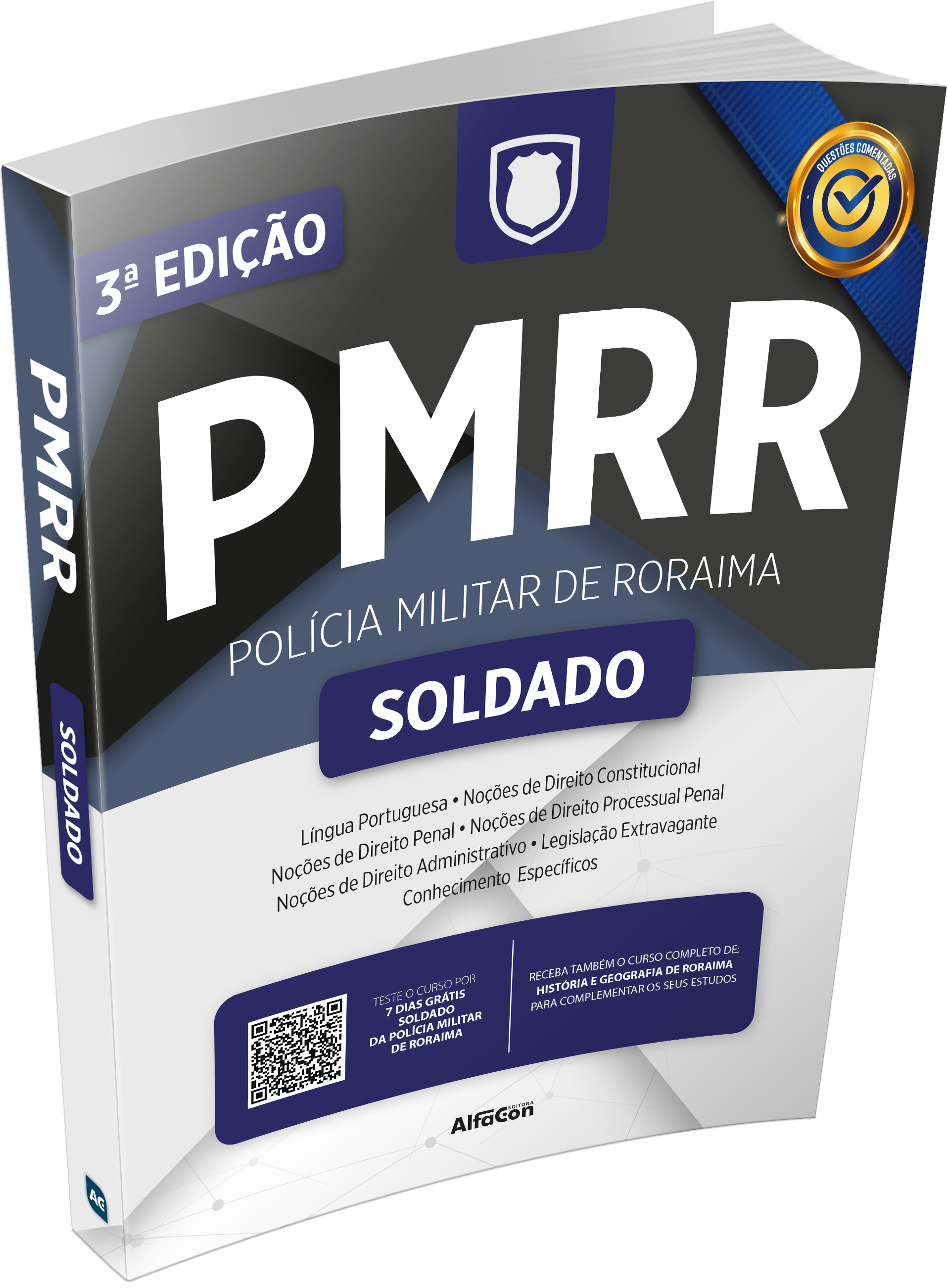 AlfaCon Concursos Públicos | Apostilas - PMRR – Soldado da Polícia